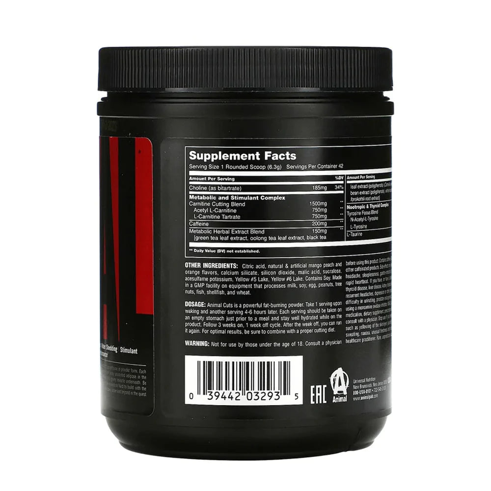 Animal Cuts Powder – Kinetic Nutrition